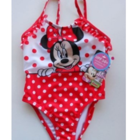 Disney | Swim | Disney Minnie Mouse One Piece Swimsuit | Poshmark